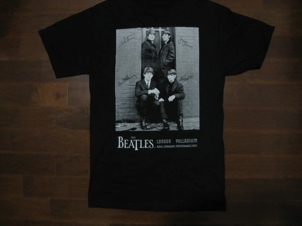 BEATLES-LOGO & THE BEATLES AT THE LONDON PALLADIUM 1963 -Two Sided ...