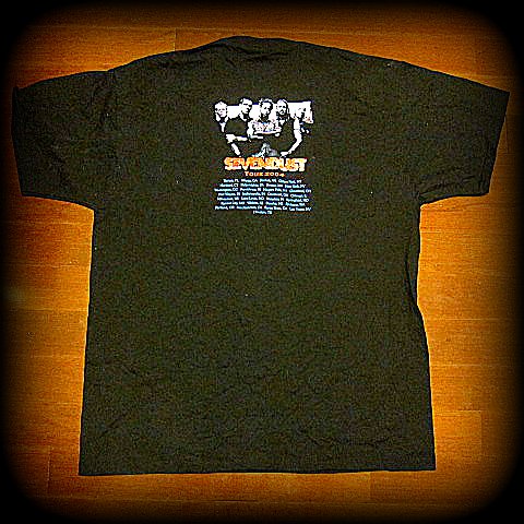 SEVENDUST- Vintage Tour Shirt - Printed Front & Back